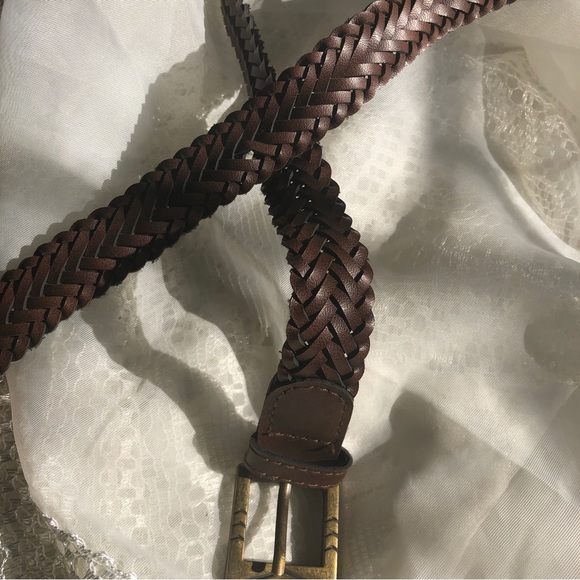 Accessories | Braided Brown Belt Western Cottagecore Style Sz 16 | Poshmark